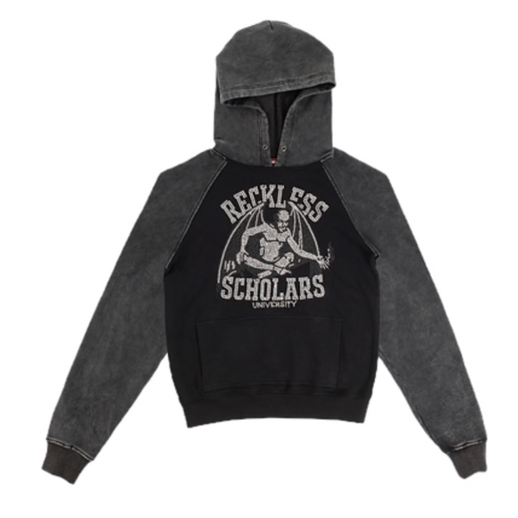 Reckless Scholars University | Tops | Reckless Scholars University Stonewashed Scholars Hoodie ...